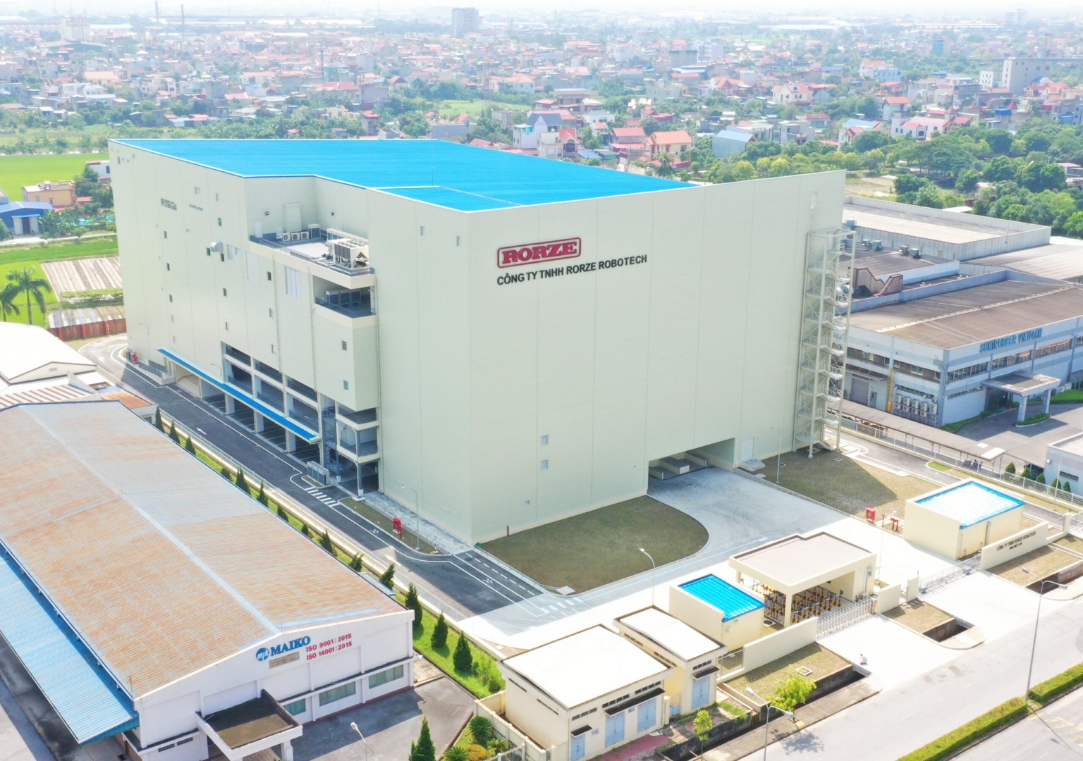 Completion of New Factory | RORZE ROBOTECH CO.,LTD.